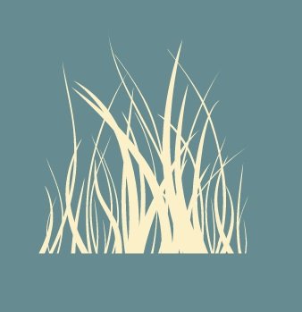 Marsh Grass Stencil Printable