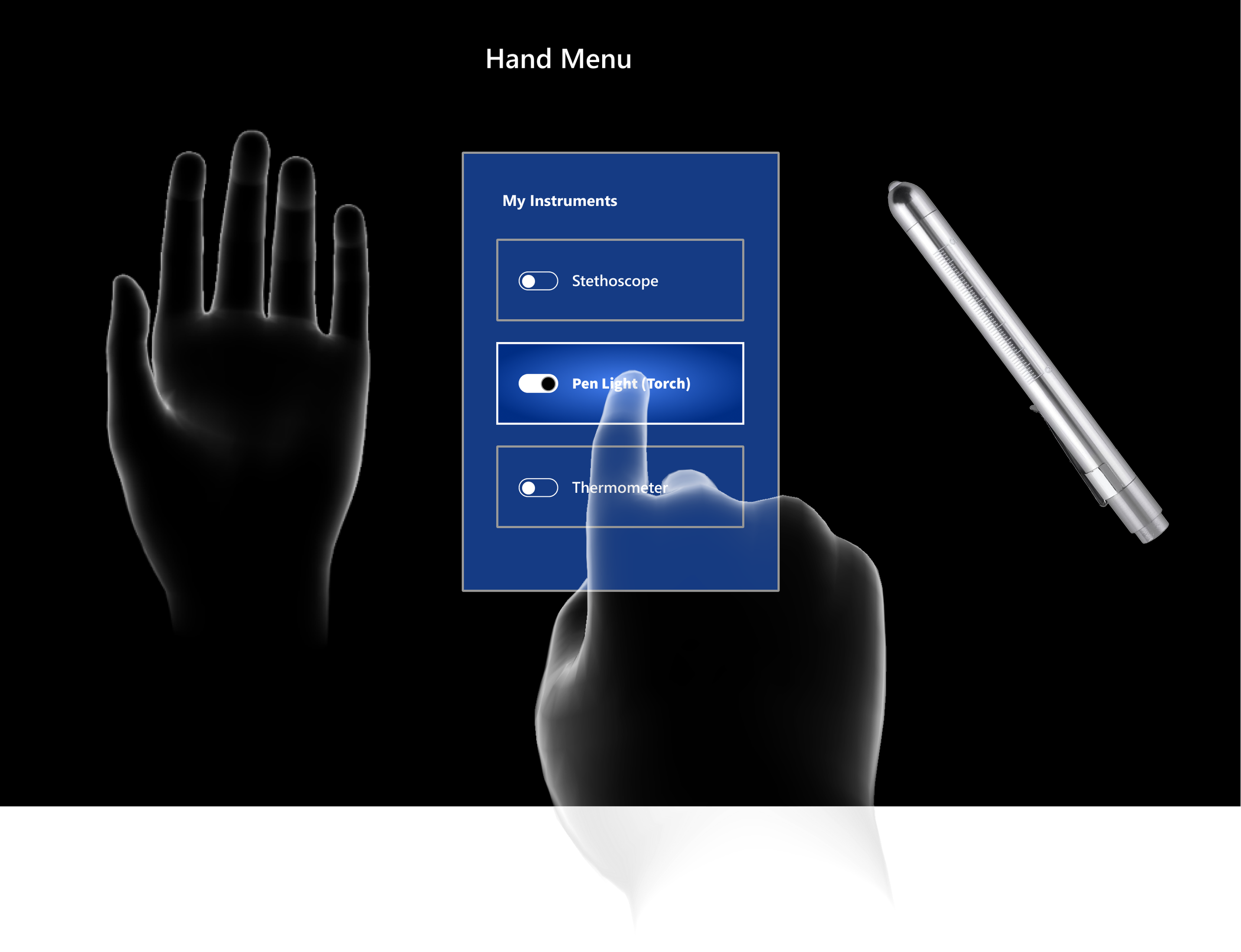 XR Menu — Esther Choi | Product Designer