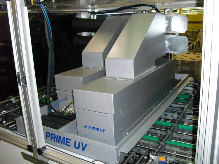 UV High Speed Window Patching Conveyor — Prime UV/IR