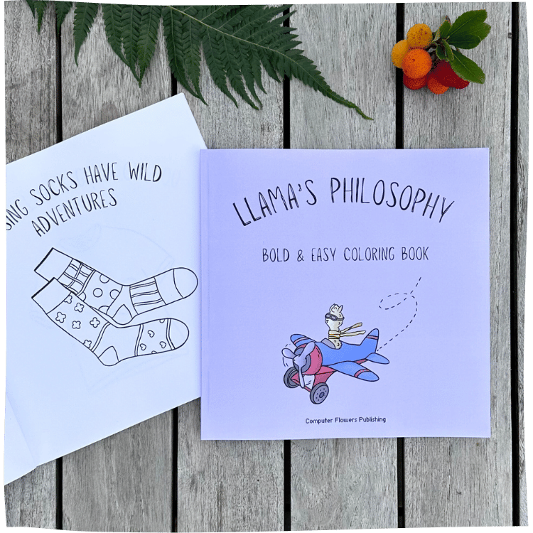 Llama Diaries Coloring Book - Llama's Adventures — Llama Diaries