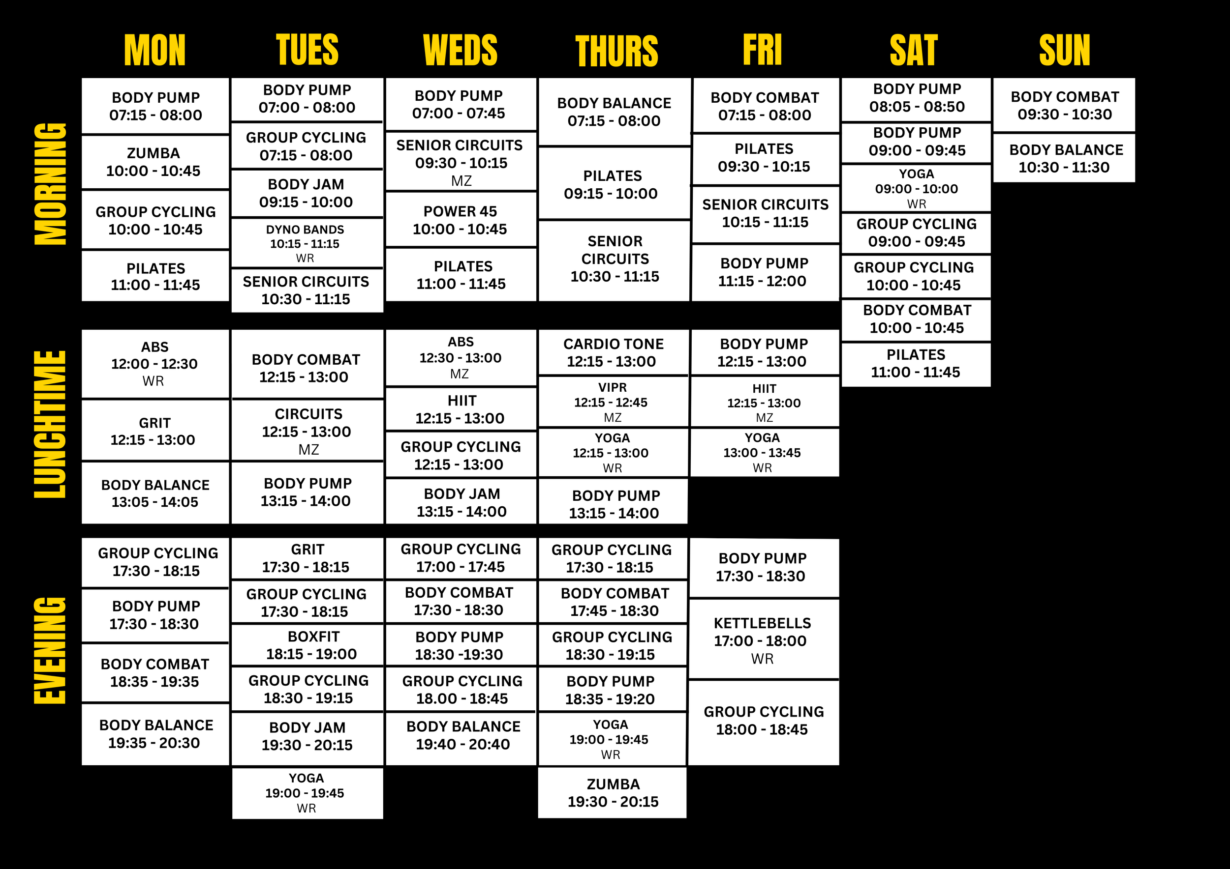 Fitness Classes in Milton — The Park Club