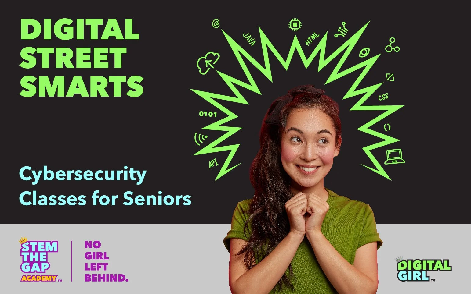cybersecurity for seniors badges 1 2 and 3 — STEM the Gap Academy
