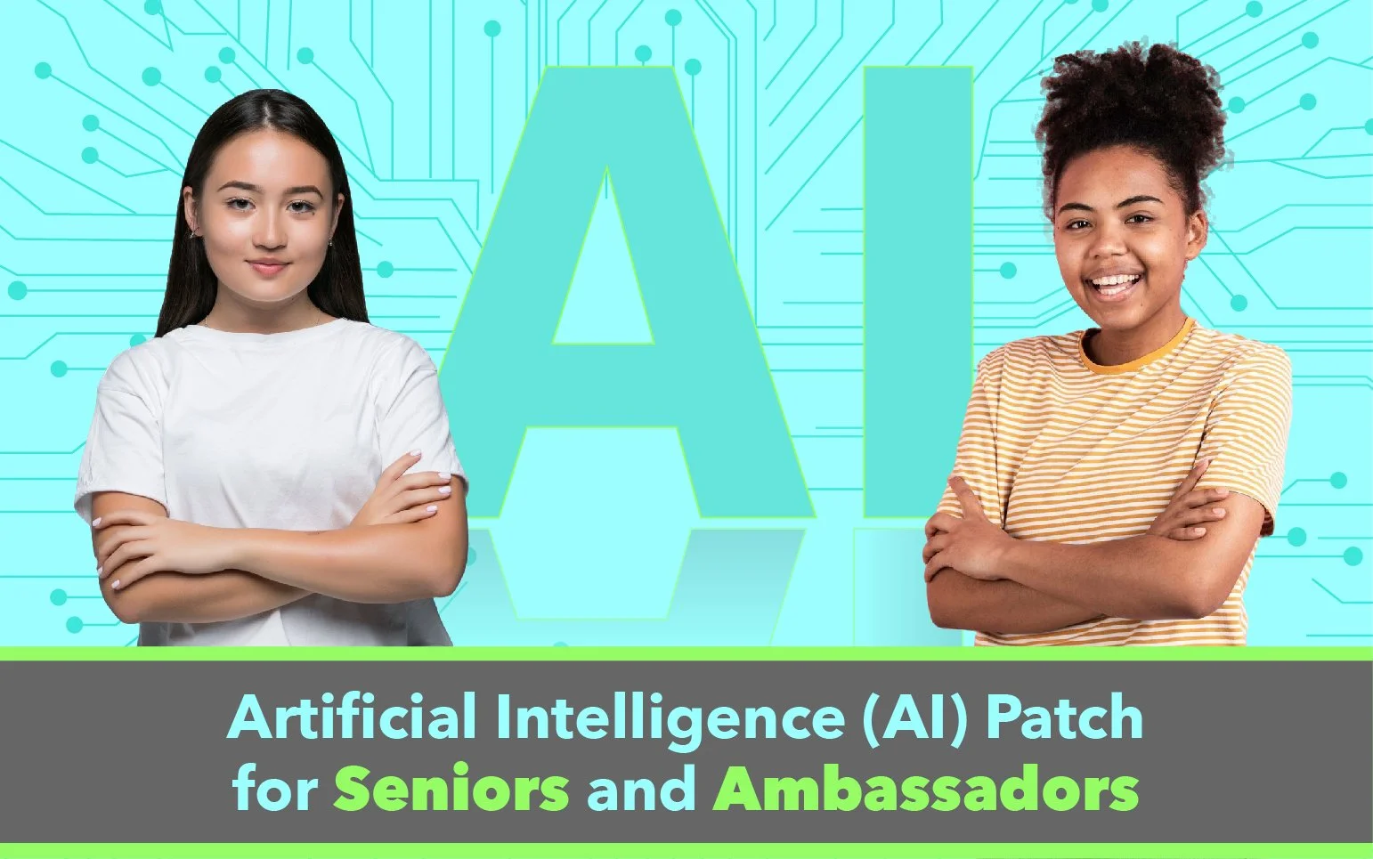 Artificial Intelligence Patch for Seniors and Ambassadors — STEM the Gap Academy