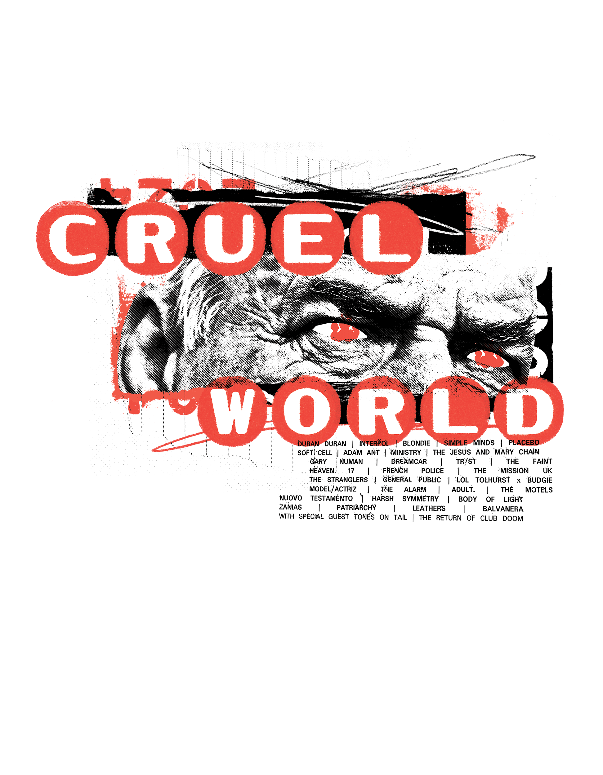 CRUEL WORLD 2024 CHARLIE GOULD GRAPHIC ARTIST CRUEL WORLD 2024 CHARLIE GOULD GRAPHIC ARTIST