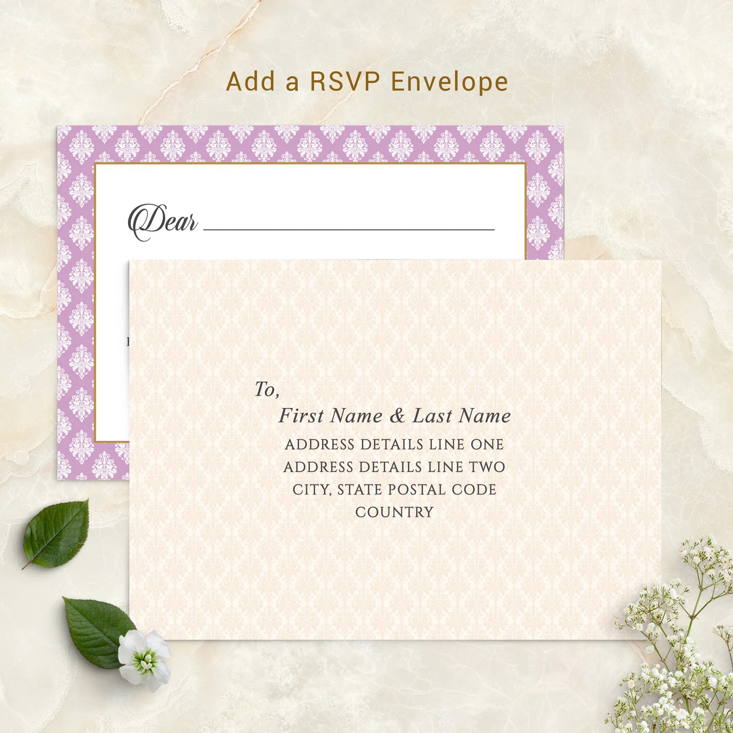 RSVP Cards | Rohan & Aparna