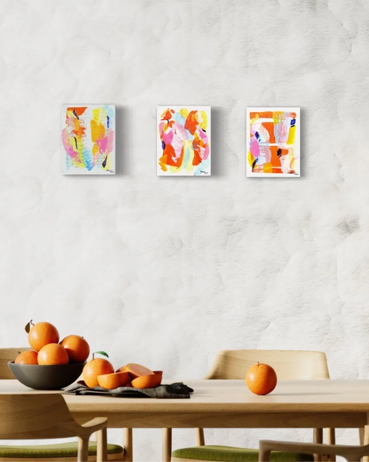 Poly Amor No. 1 - Original, A4 | Lily Okamoto | Contemporary Abstract ...