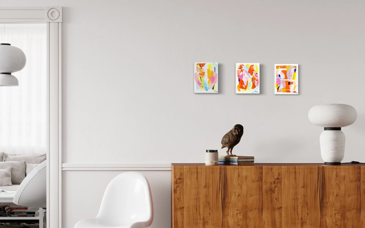 Poly Amor No. 1 - Original, A4 | Lily Okamoto | Contemporary Abstract ...