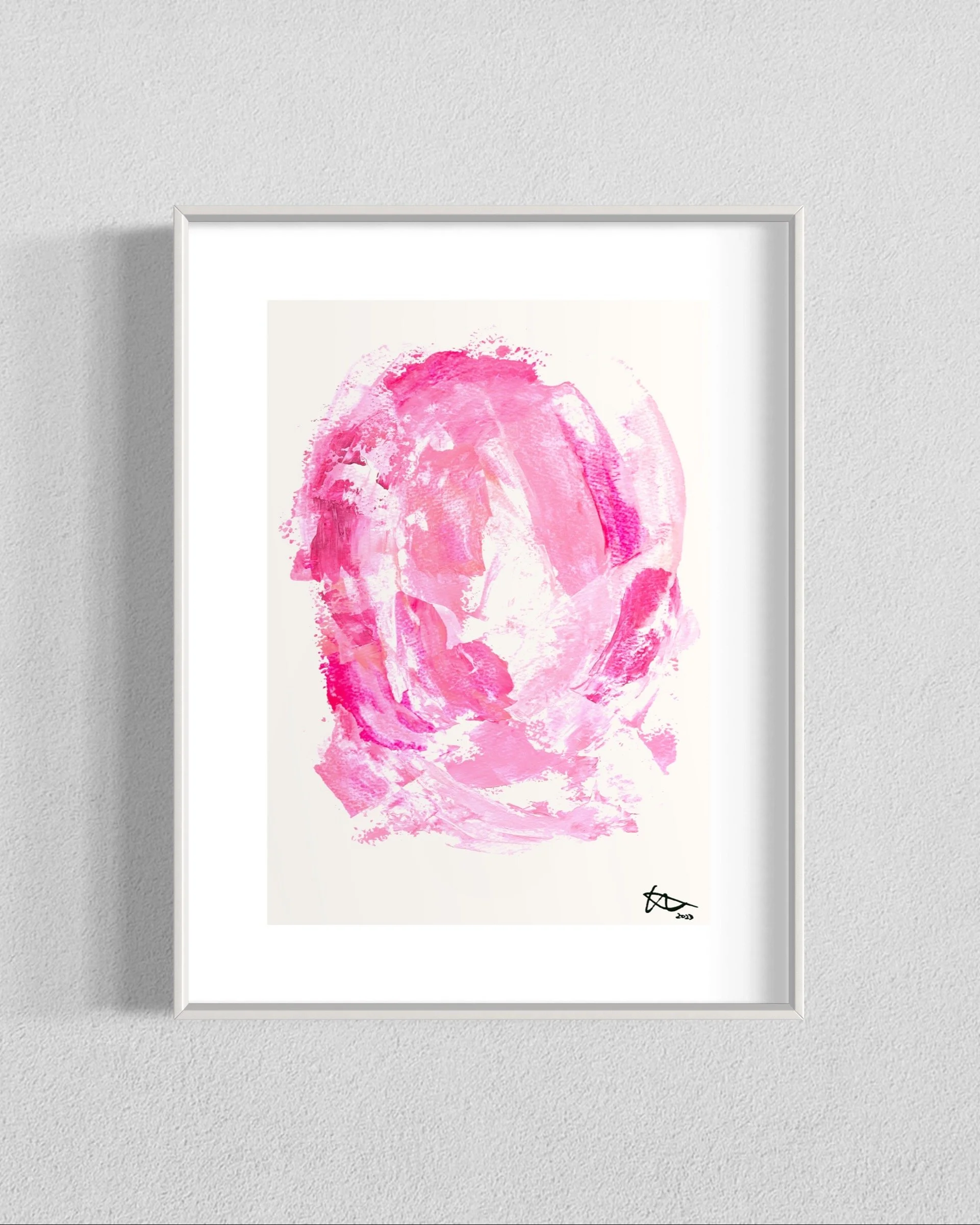 Poly Amor No. 1 - Original, A4 | Lily Okamoto | Contemporary Abstract ...