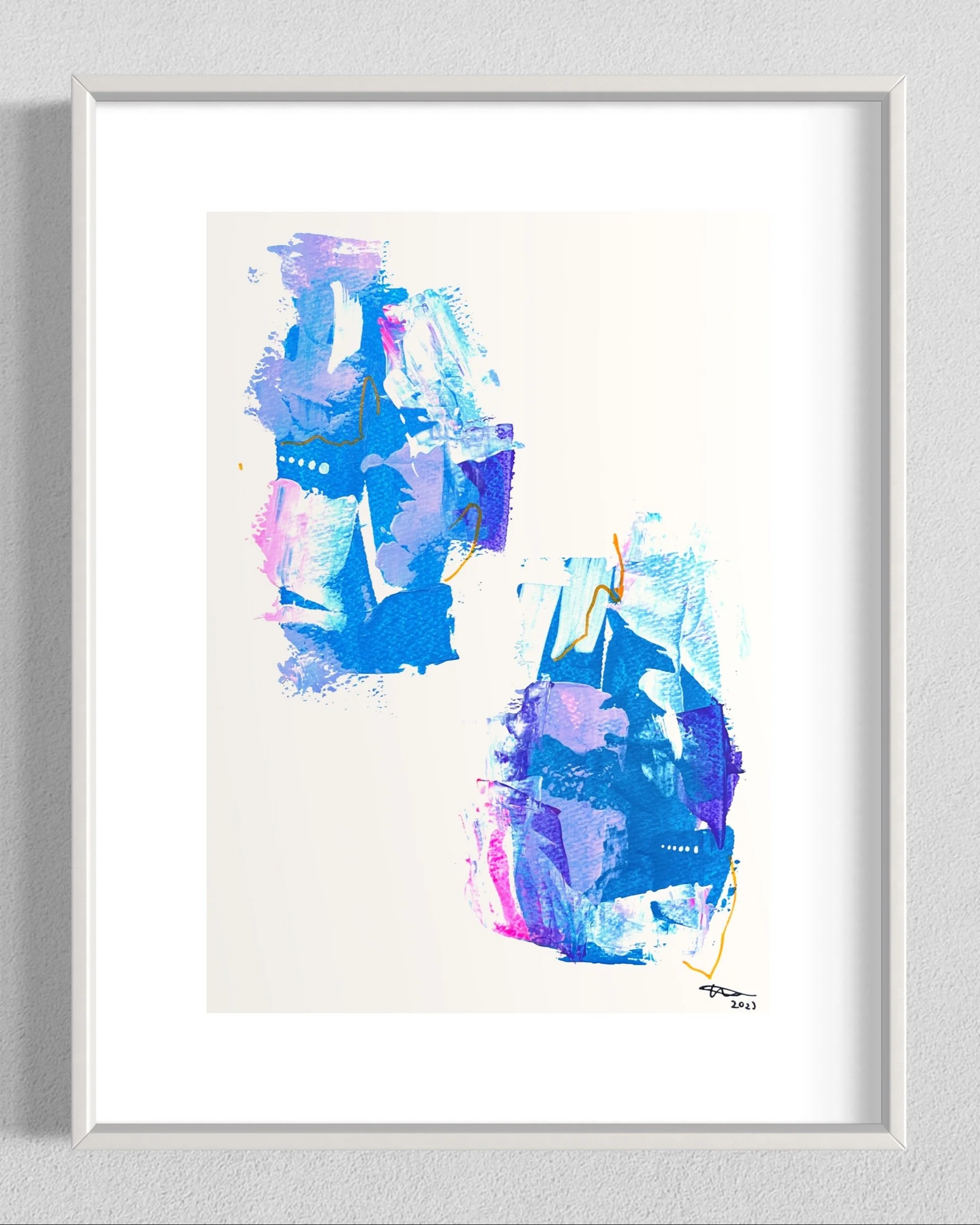 Poly Amor No. 1 - Original, A4 | Lily Okamoto