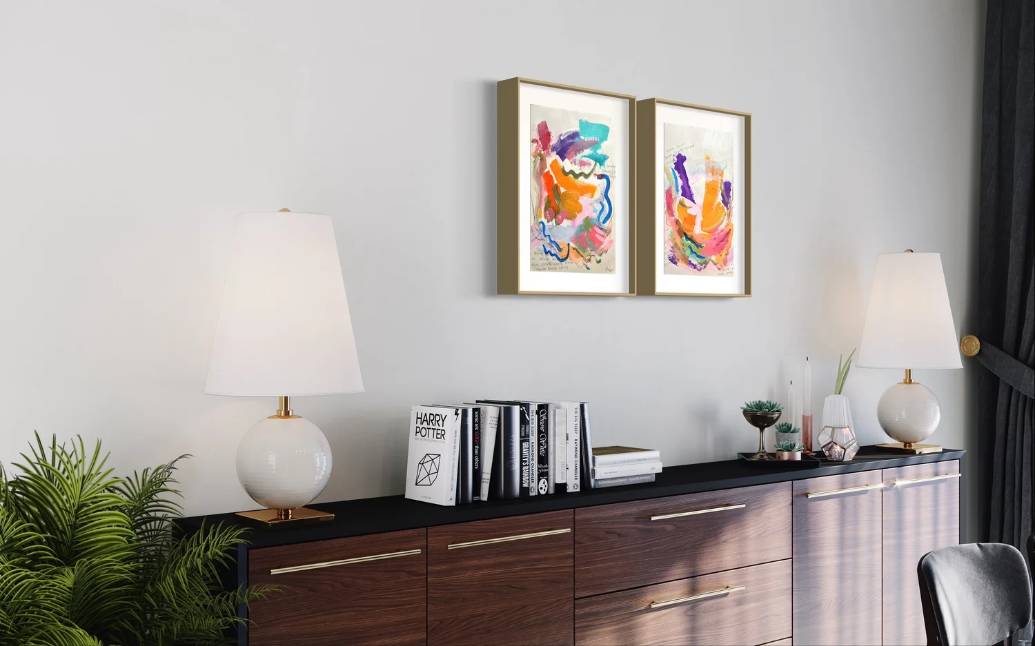 Poly Amor No. 1 - Original, A4 | Lily Okamoto | Contemporary Abstract ...