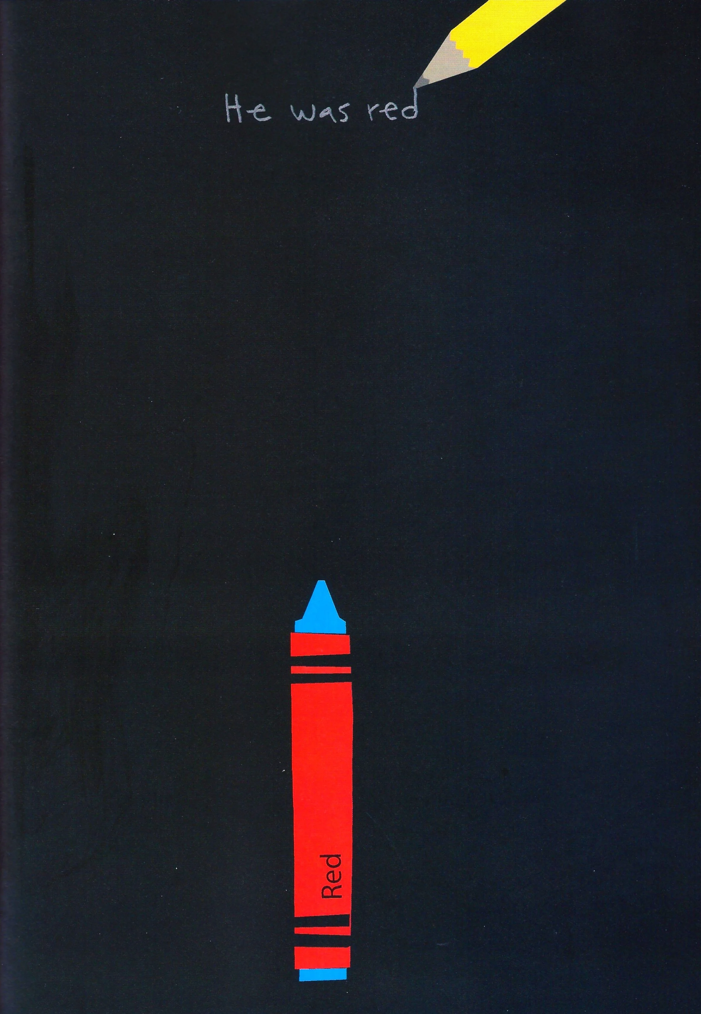 Red: A Crayon's Story by Michael Hall — Library Exposed