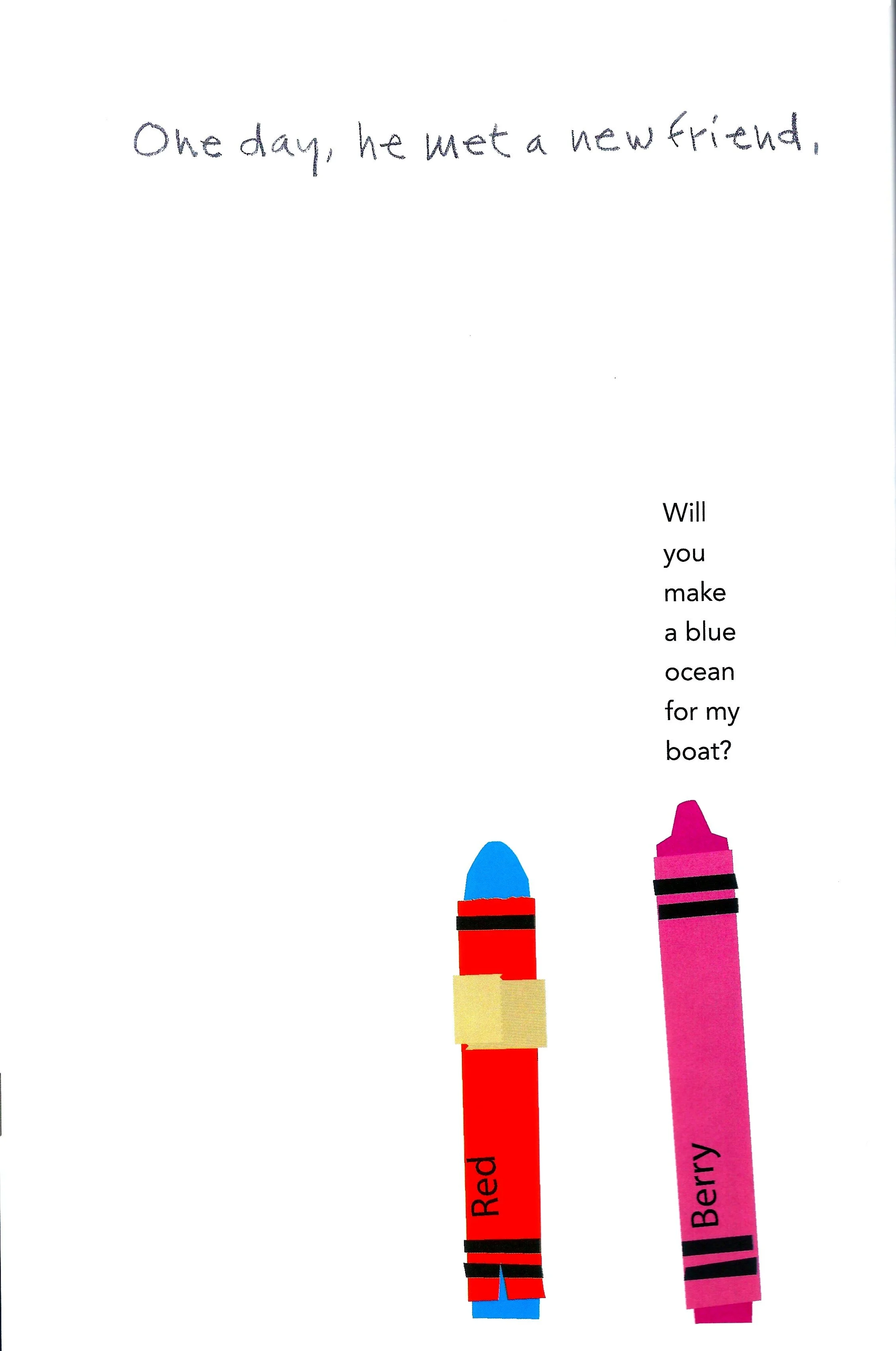 Red: A Crayon's Story by Michael Hall — Library Exposed