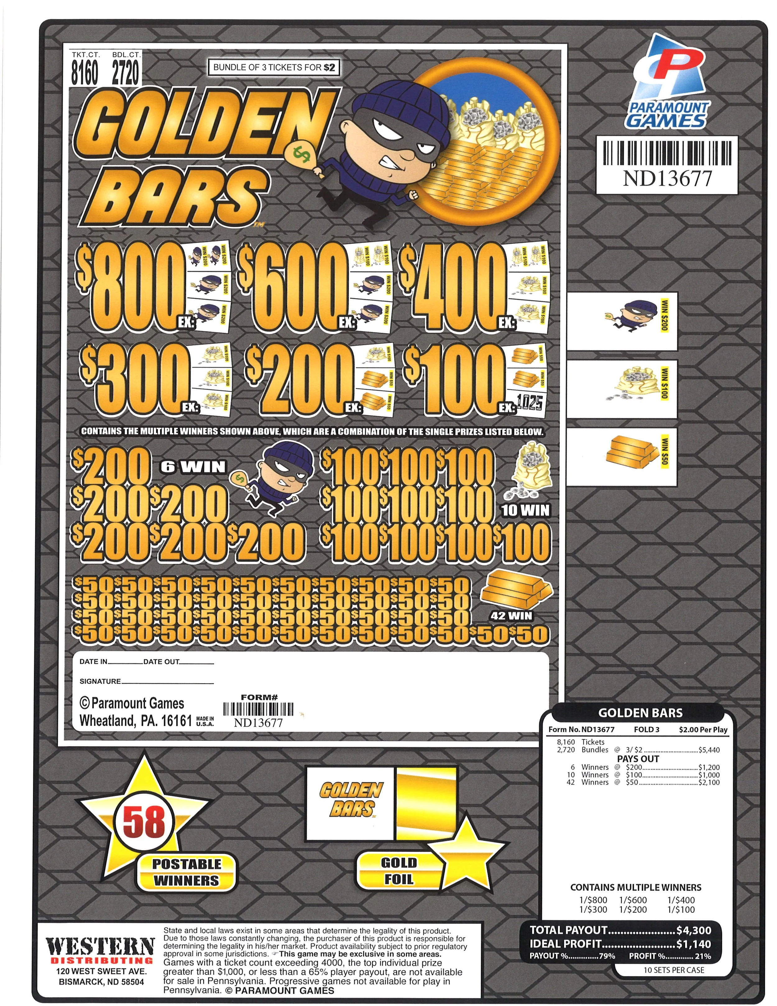 New Quarter Games — Western Distributing