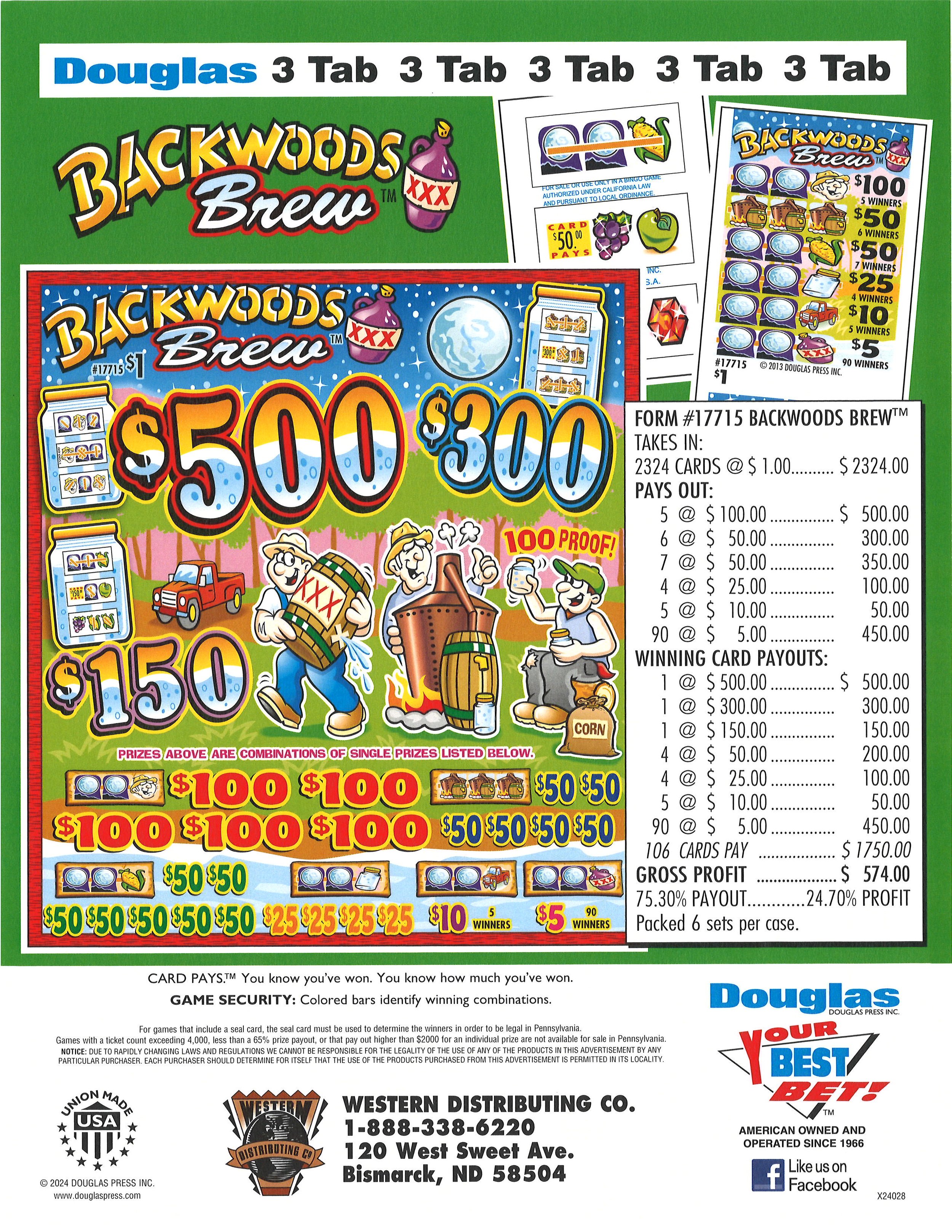 New Quarter Games — Western Distributing