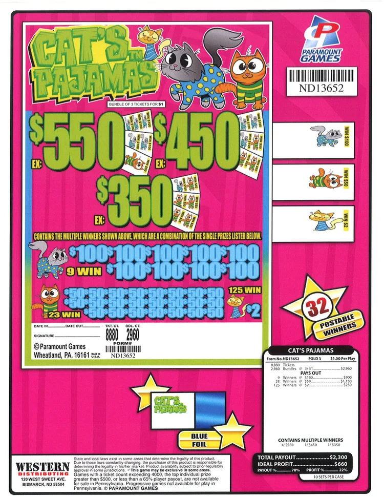 Jar Tickets - $1 — Western Distributing