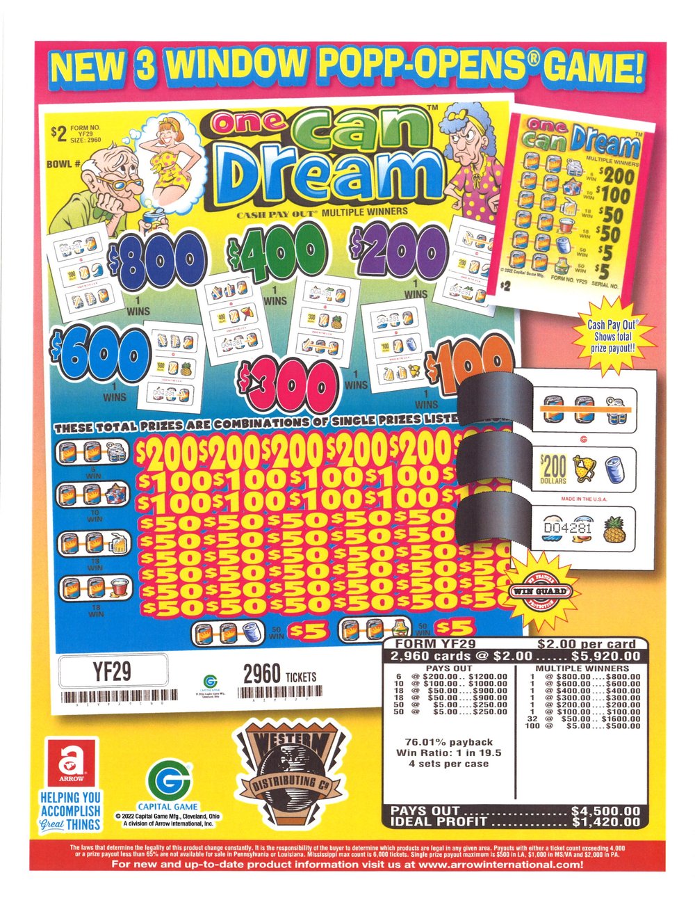 Hard Cards - $2 — Western Distributing