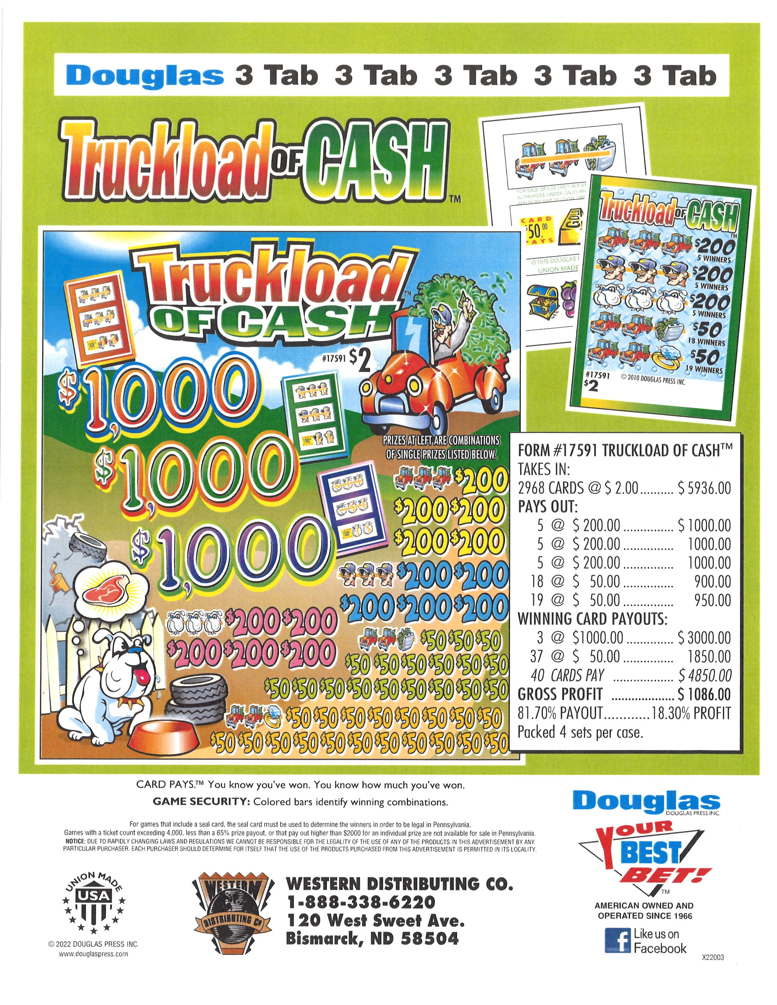 Hard Cards - $2 — Western Distributing