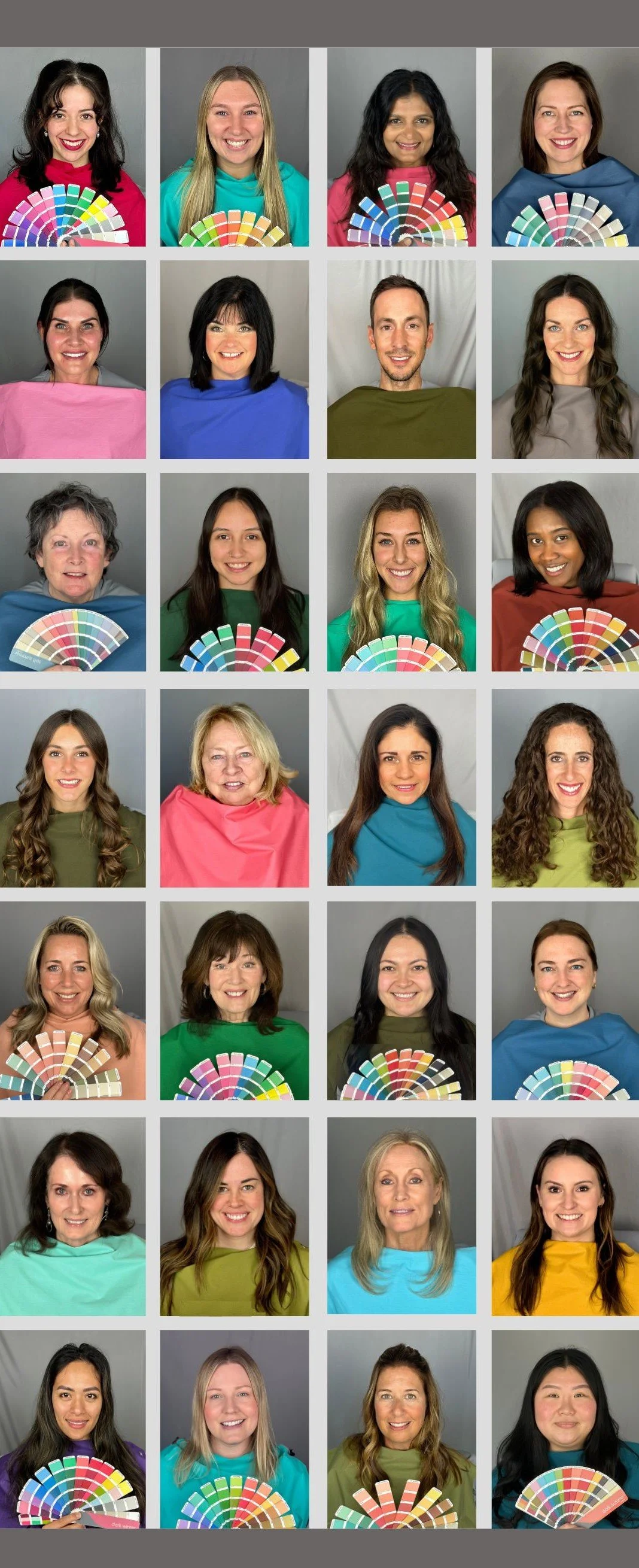 Inquire or Book Your 12-Season Color Analysis in Denver