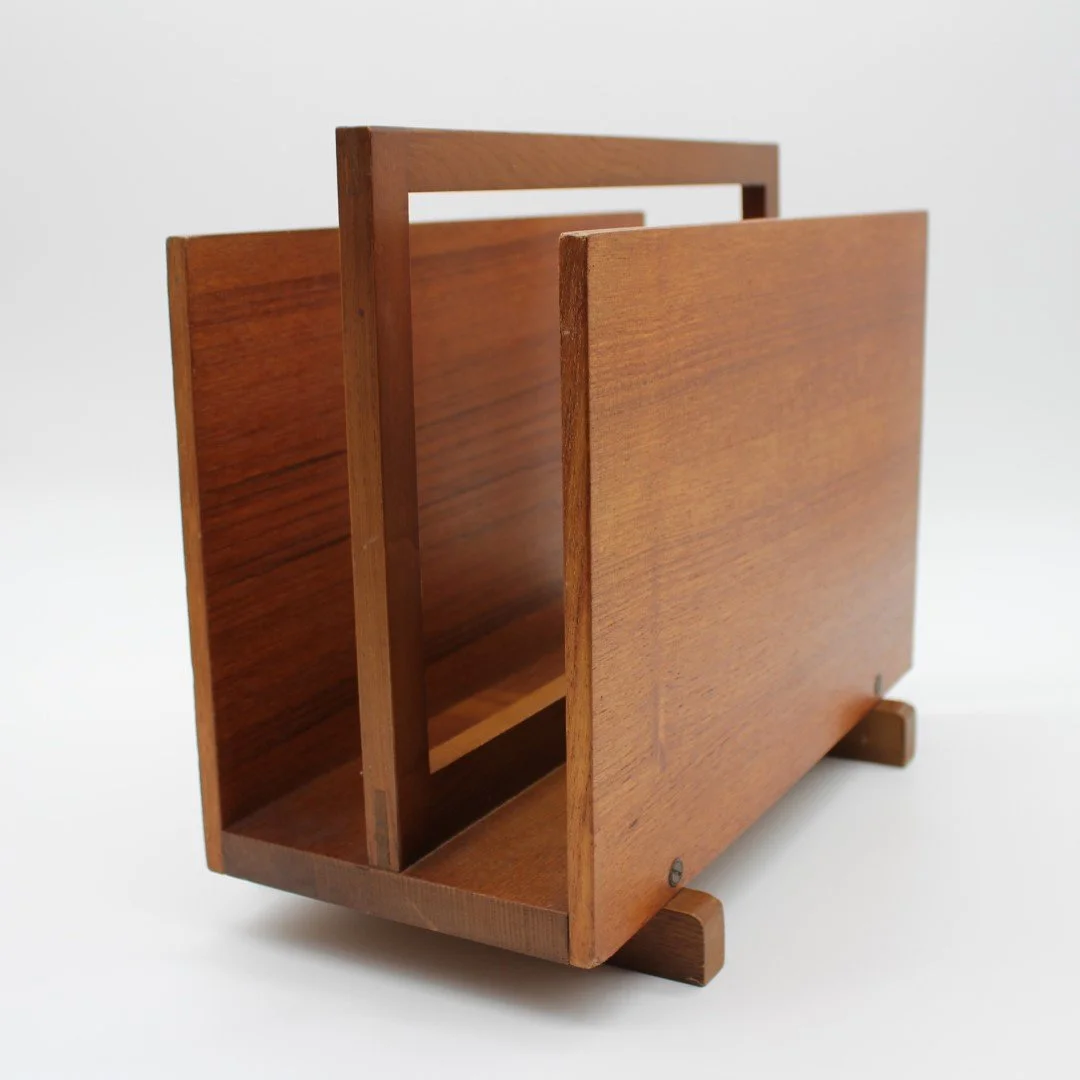 Vintage Mid Century G Plan Fresco teak magazine rack