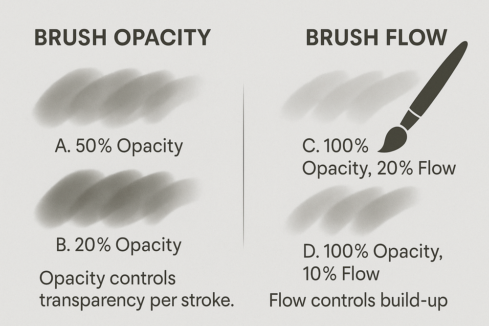 Opacity, Fill, and Flow — What’s the Real Difference in Photoshop ...