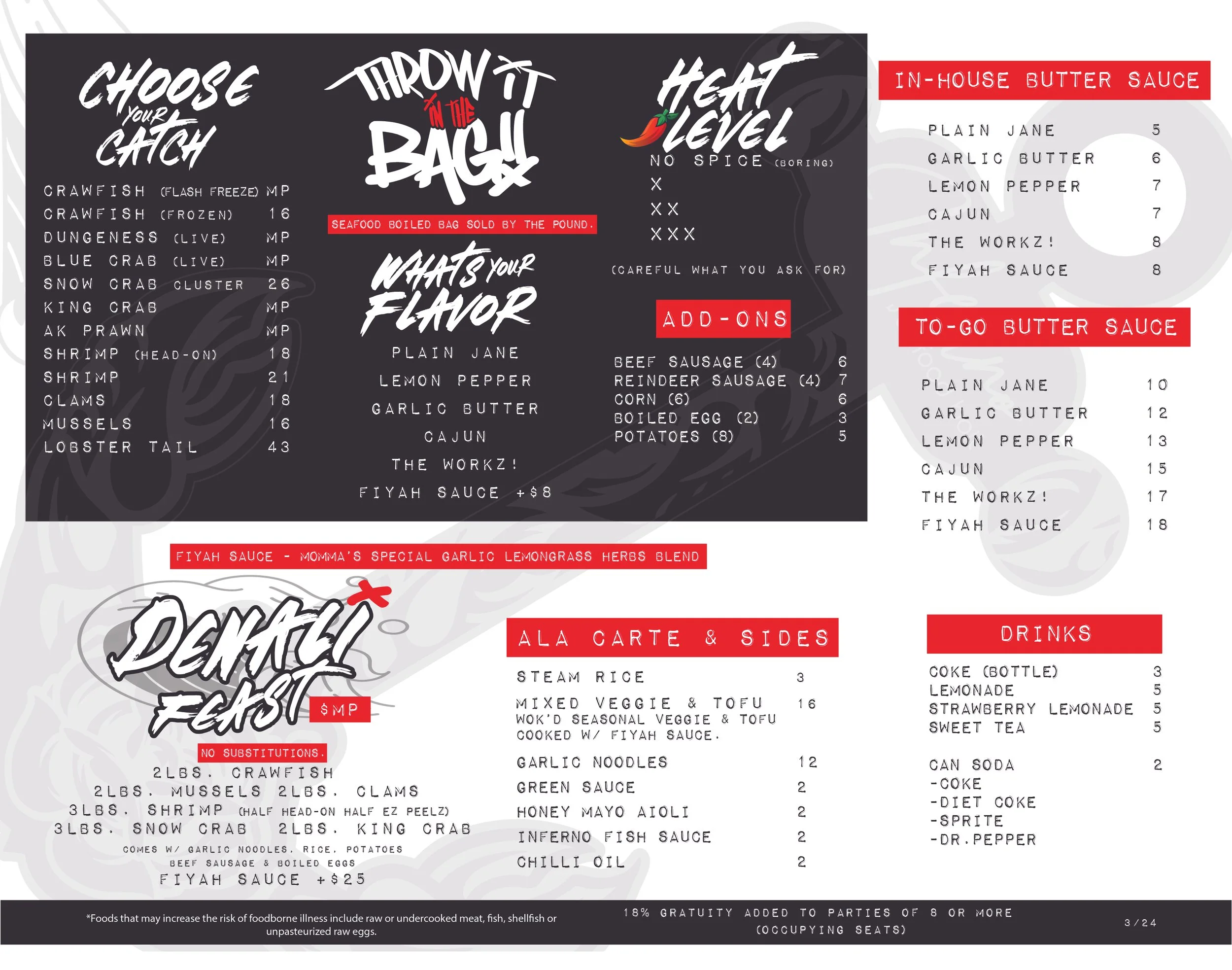 Inferno Seafood Boil