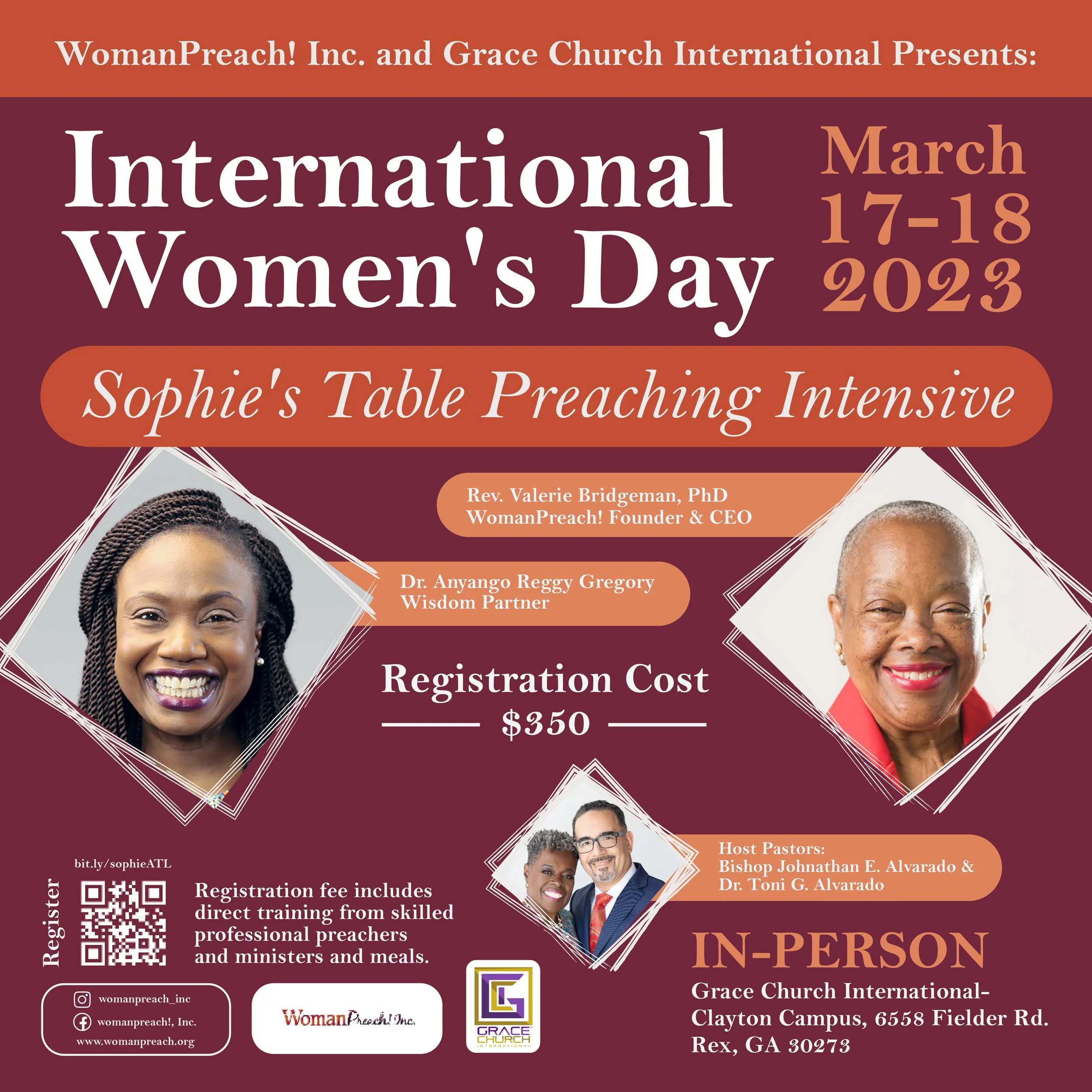 Events — WomanPreach! Inc.