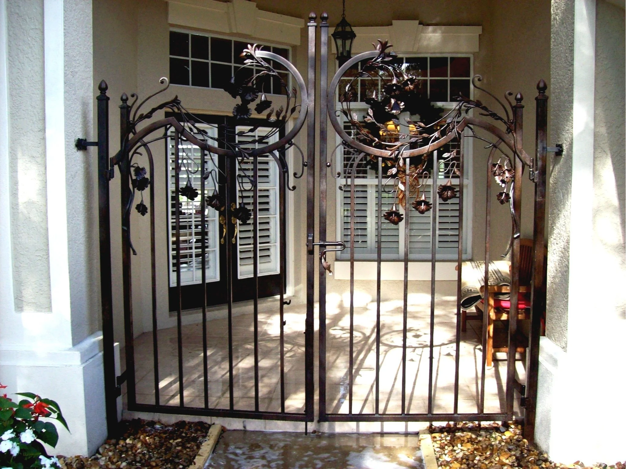 Metals & Nature | Discover custom iron gates, ornate garden metalwork ...
