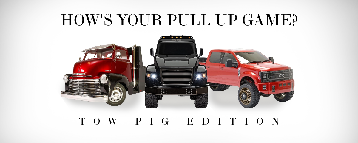 Hows your pull up game? - tow pig edition | Low Low Boys | RC Lowriders