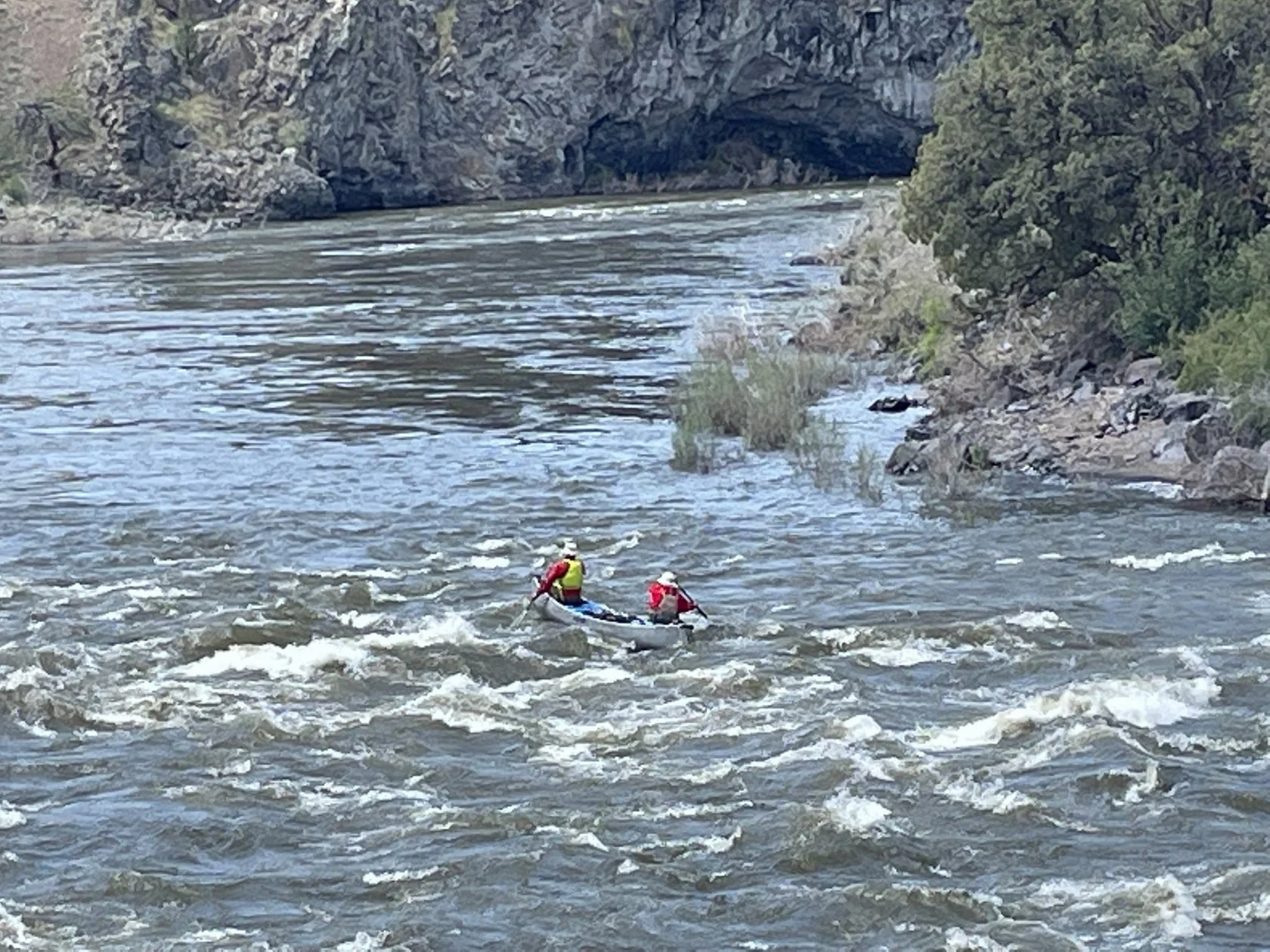 Rufus 16.5 Tandem Whitewater Expedition — HUMMINGBIRD CANOES
