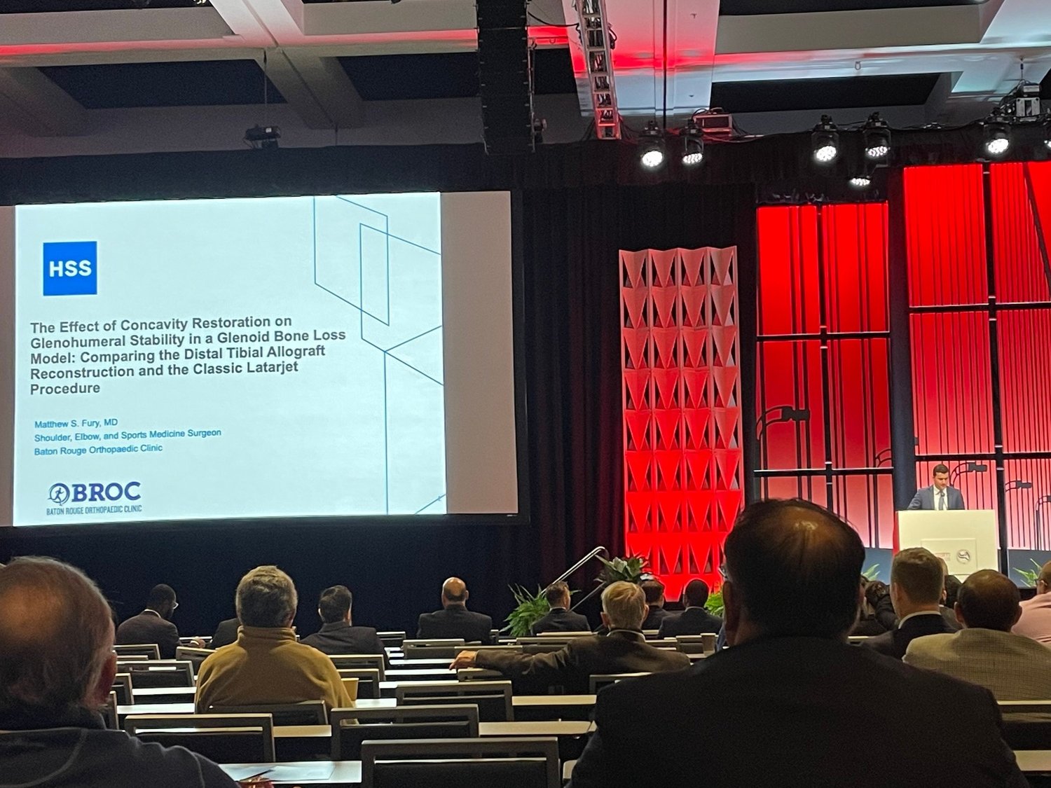 Dr. Fury presents Innovative Shoulder Instability Research at the 2024 ...