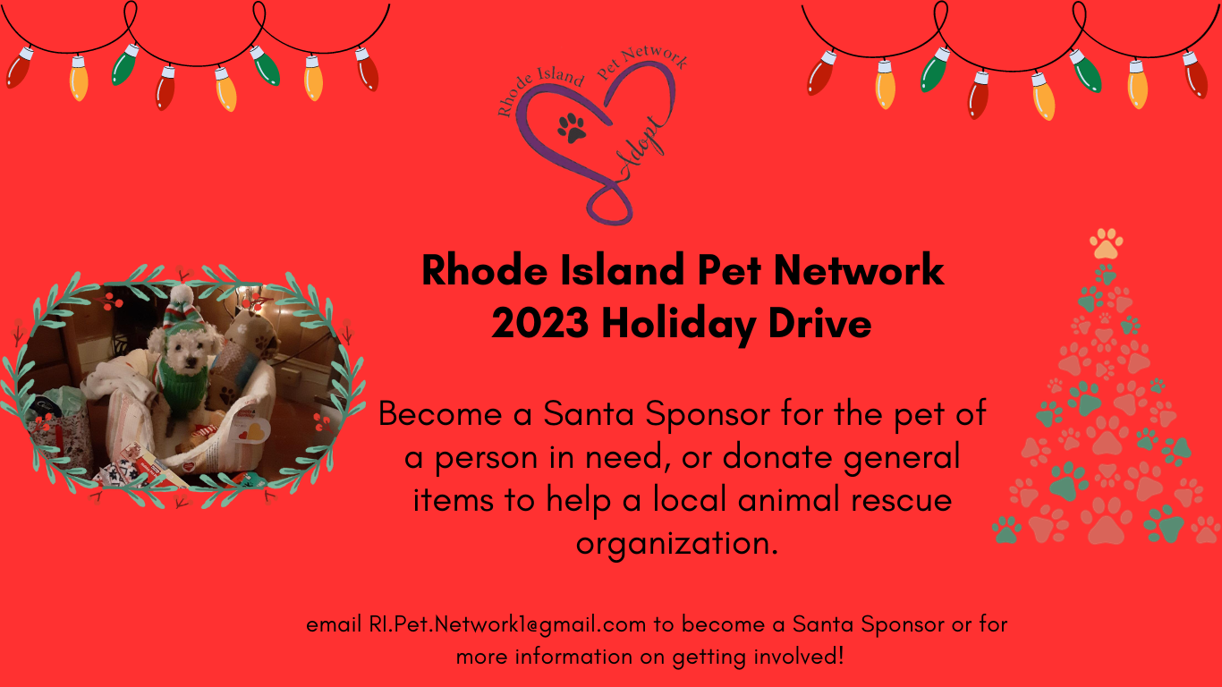 Holiday Drive in Full Swing! — Rhode Island Pet Network