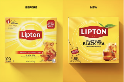 Lipton Rebrand Breakdown: A Bold New Look for a Legacy Brand — KOB Design