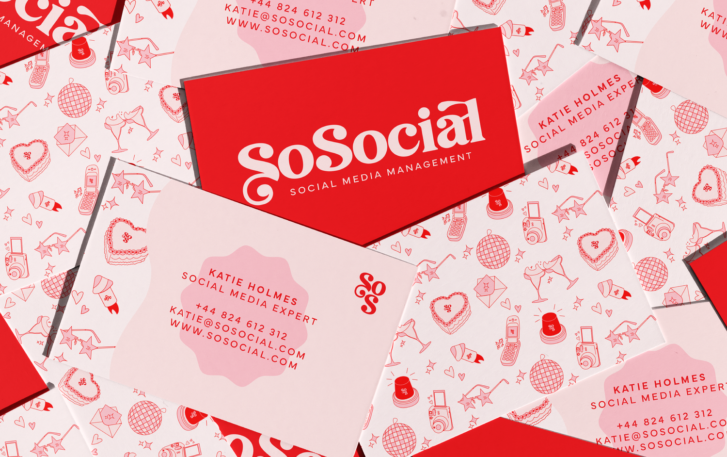 So Social | Brand Identity and Social Media Templates Design — KOB Design