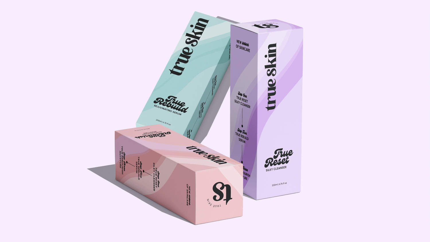 True Skin – Millennial Skincare Brand Design — KOB Design