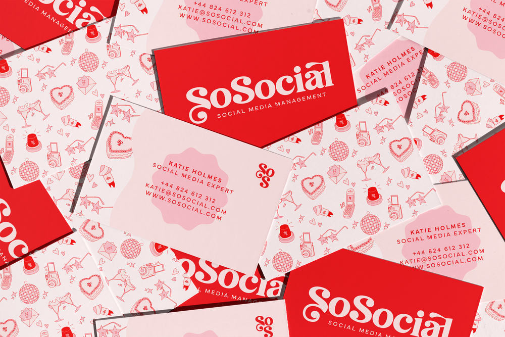 So Social | Brand Identity and Social Media Templates Design — KOB Design
