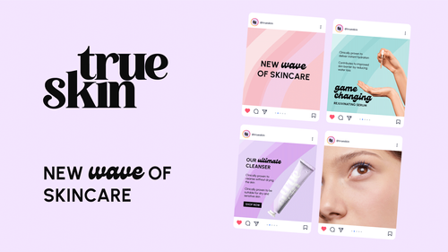 True Skin – Millennial Skincare Brand Design — KOB Design