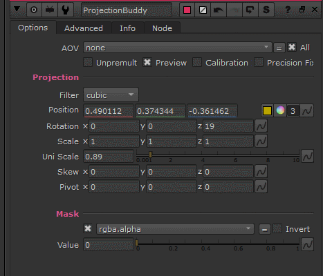 ProjectionBuddy — HIRAM GIFFORD | Nuke Compositing, tools, tips and tricks