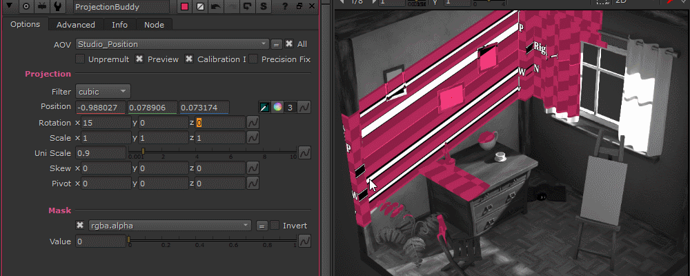 ProjectionBuddy — HIRAM GIFFORD | Nuke Compositing, tools, tips and tricks