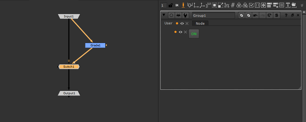 Make a Toggleable Button With Python — HIRAM GIFFORD | Nuke Compositing, tools, tips and tricks