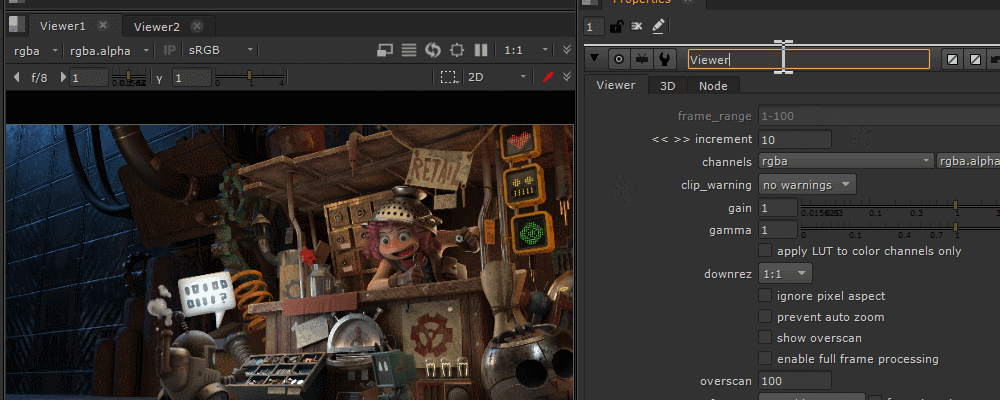 Rename Your Viewer Nodes — HIRAM GIFFORD | Nuke Compositing, tools, tips and tricks