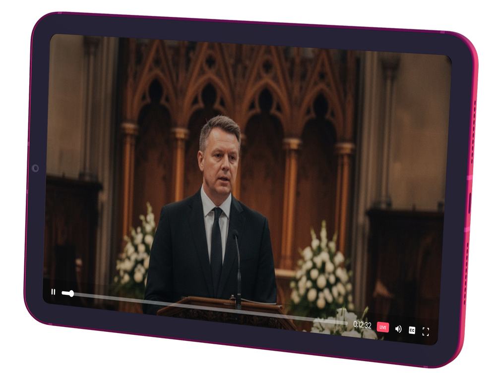 FUNERALS LIVE STREAMING