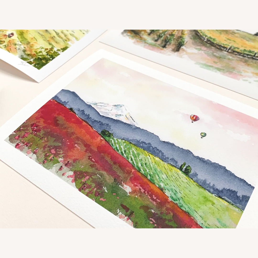 “Breathe and Release” Print — Thi Doan Art