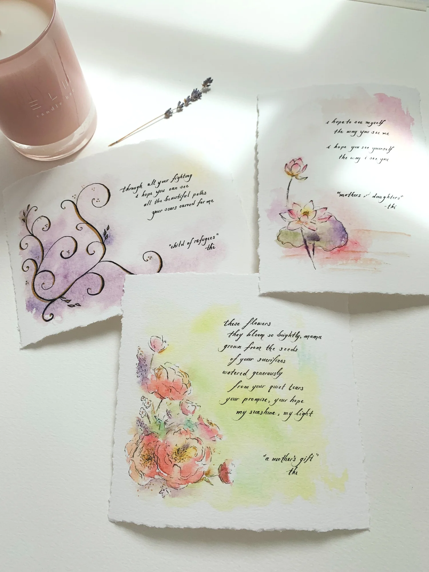 Thi Doan Art - PNW Artist and Painting for Mindfulness Educator
