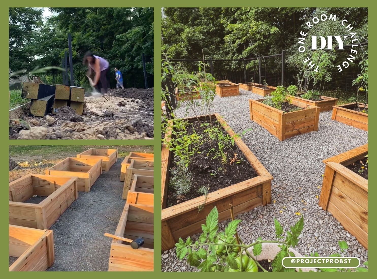 DIY: How To Build the Dream Backyard Raised Bed Garden From Scratch ...