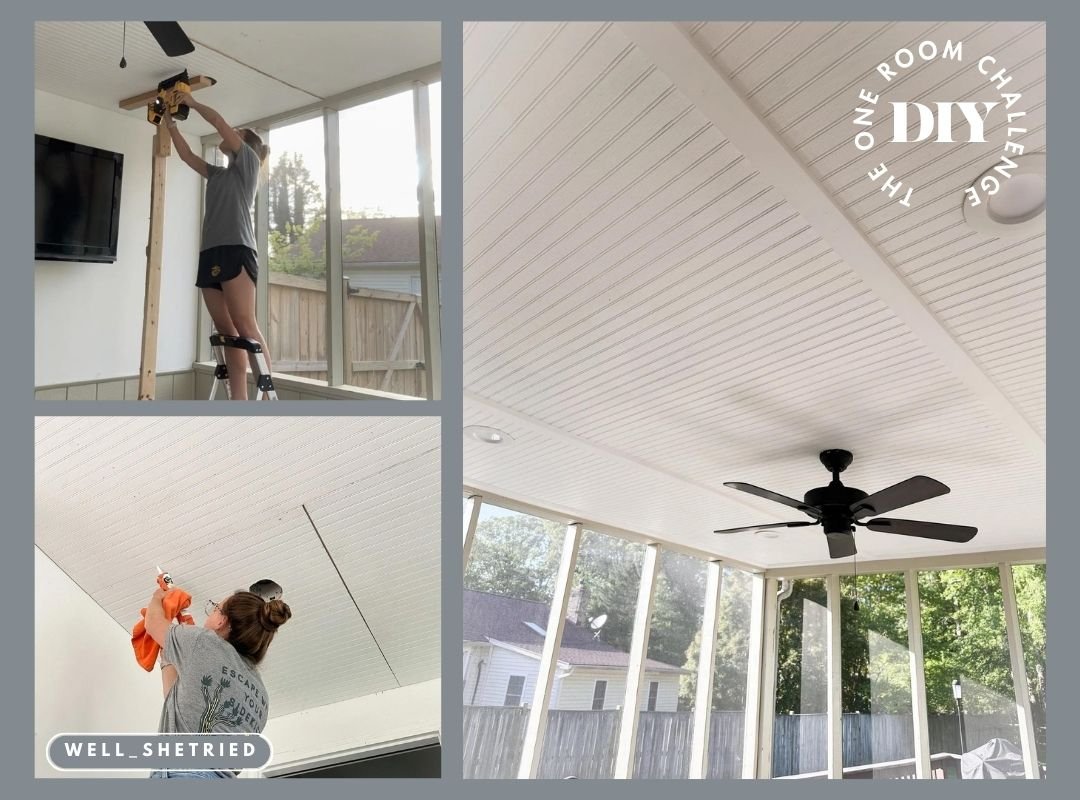 Pvc Beadboard Porch Ceiling | Shelly Lighting
