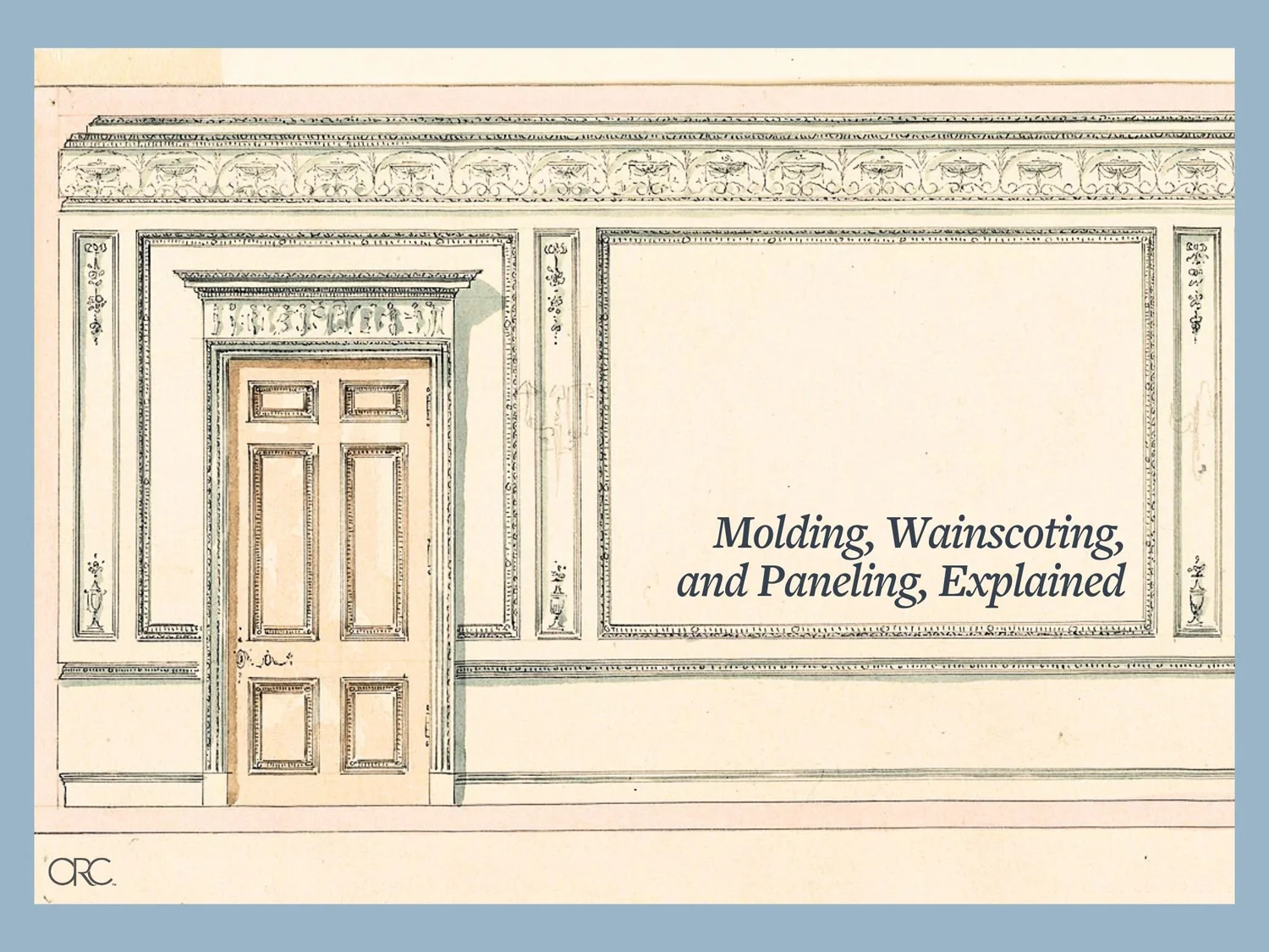 Molding, Wainscoting, and Paneling, Explained — ONE ROOM CHALLENGE®