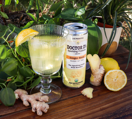Doctor D's Sparkling Probiotic Drink