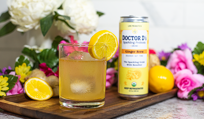 Doctor D's Sparkling Probiotic Drink