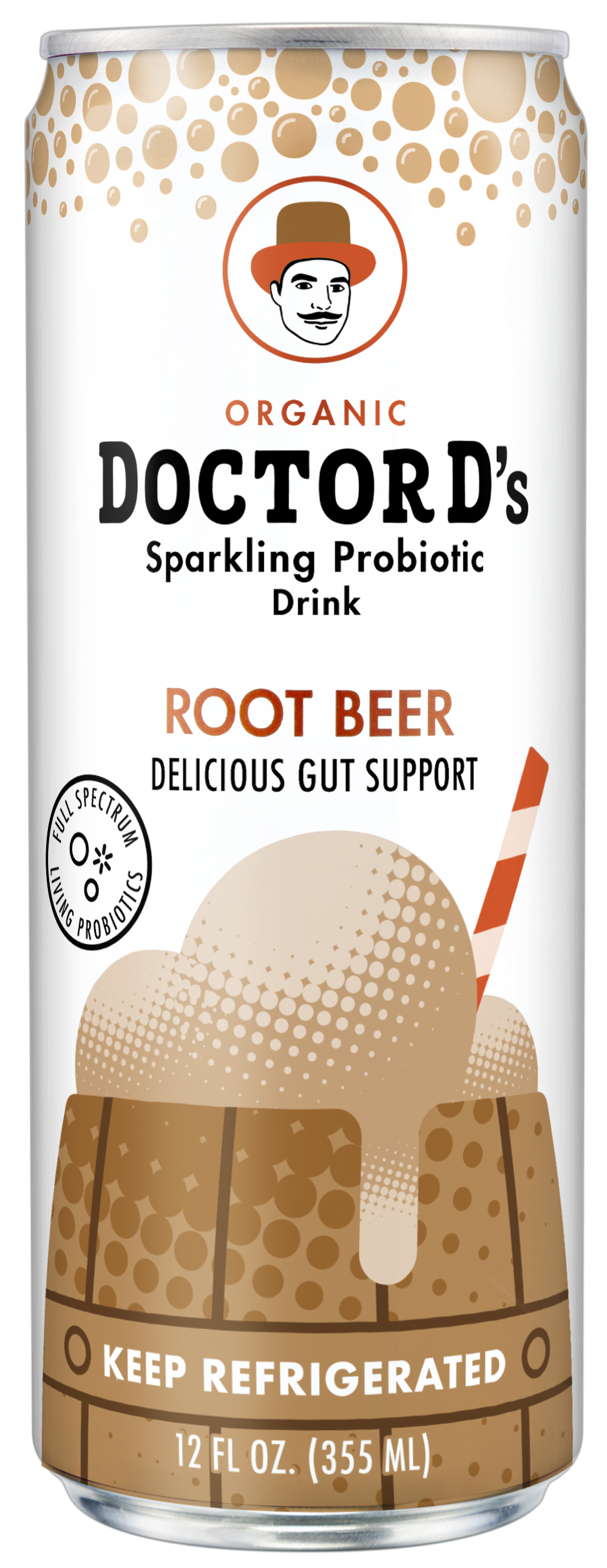 Doctor D's Sparkling Probiotic Drink