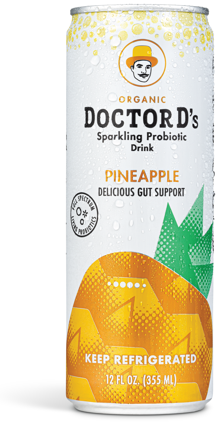 Doctor D's Sparkling Probiotic Drink